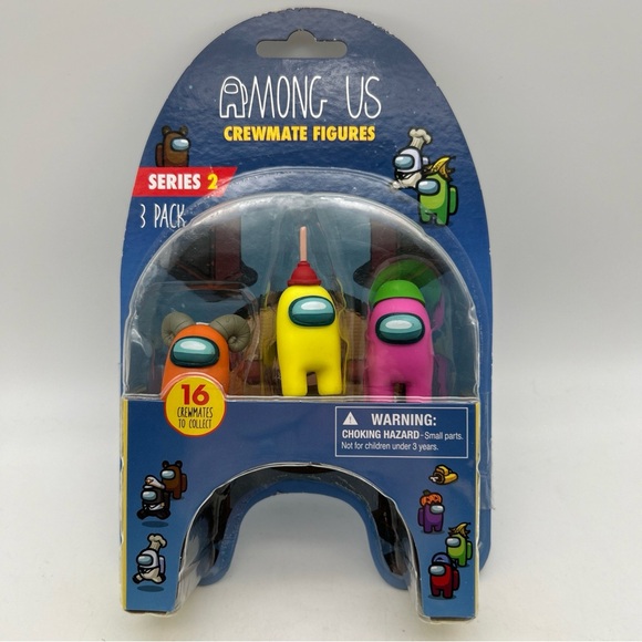 Toikido | Toys | Among Us Action Figures Crewmate Series 2 Set Of 3 ...